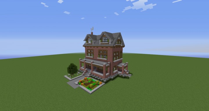 Brick House Minecraft Map