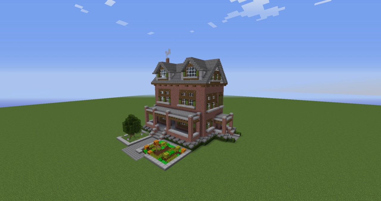 Brick House Minecraft Map