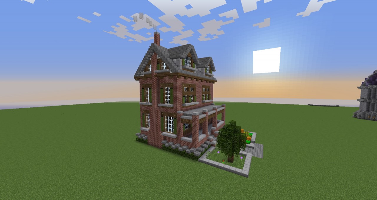 Brick House Minecraft Map
