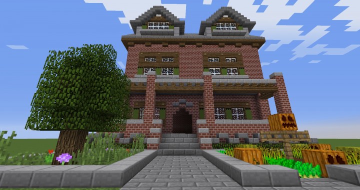 Brick House Minecraft Map