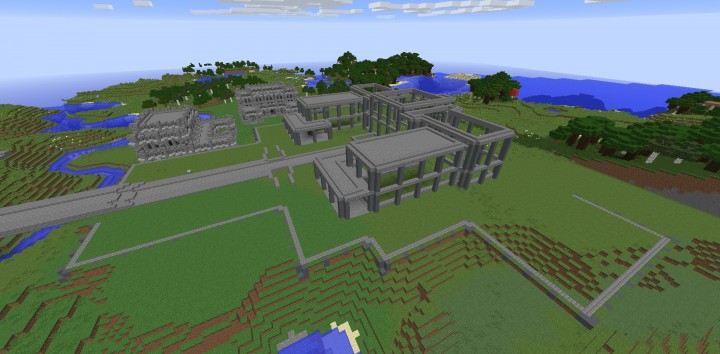 Let's Build a City - Update 27 - The Academy - Layout Minecraft Map