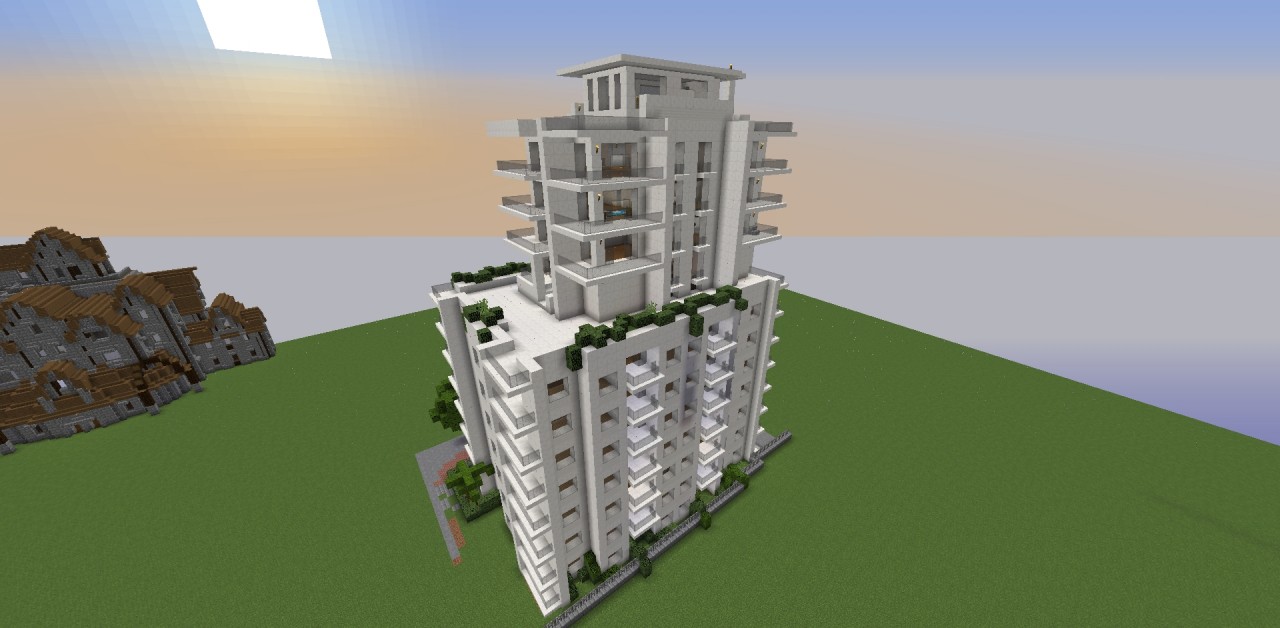 Australian apartment complex Minecraft Map