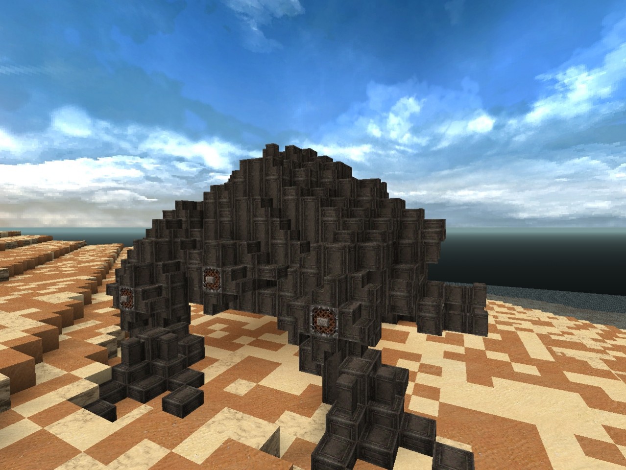 IRON MONSTERS (conquest texture pack) Minecraft Map