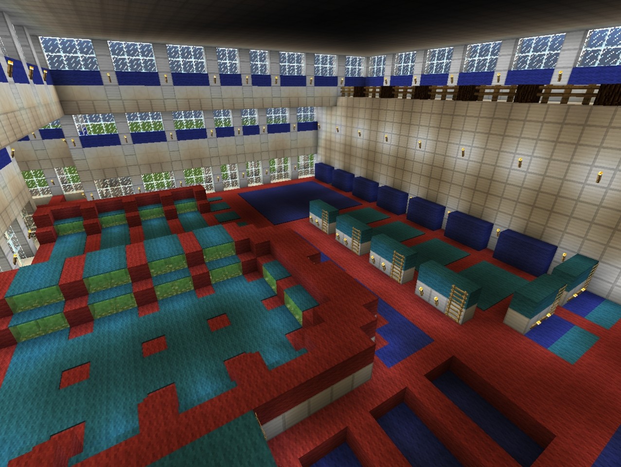 Trampoline Park Minecraft Map