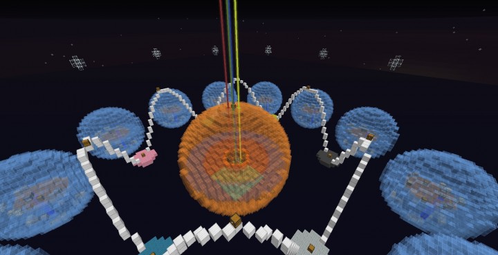Skywars Map: Planets (First Project by the Kosmos Build Team) Minecraft Map