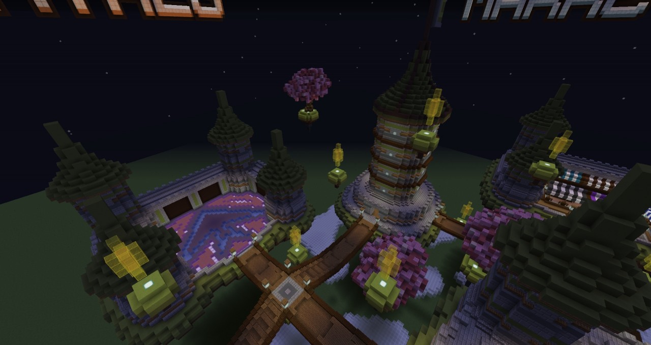 [Server Spawn] Phoenix PVP Factions Floating Islands Spawn Minecraft Map