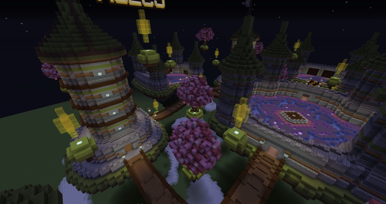 [Server Spawn] Phoenix PVP Factions Floating Islands Spawn Minecraft Map