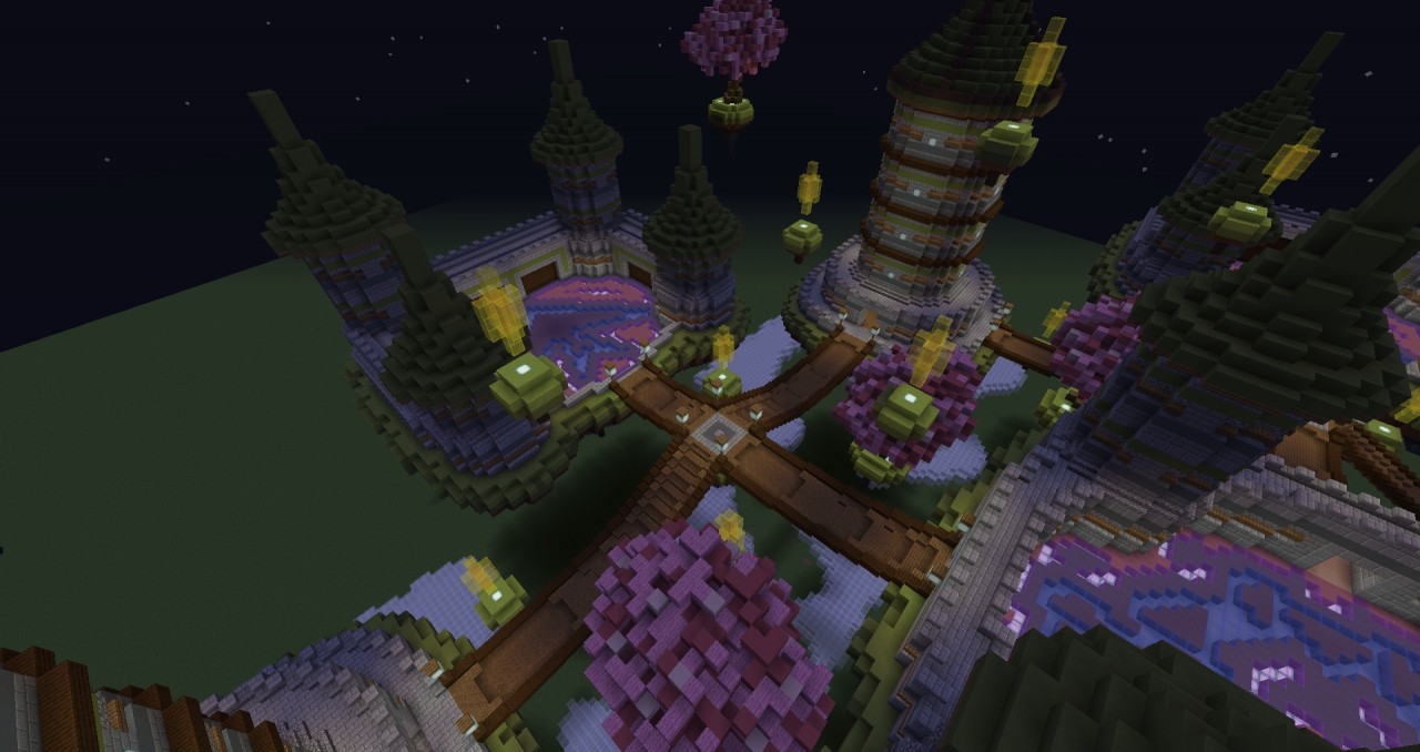 [Server Spawn] Phoenix PVP Factions Floating Islands Spawn Minecraft Map