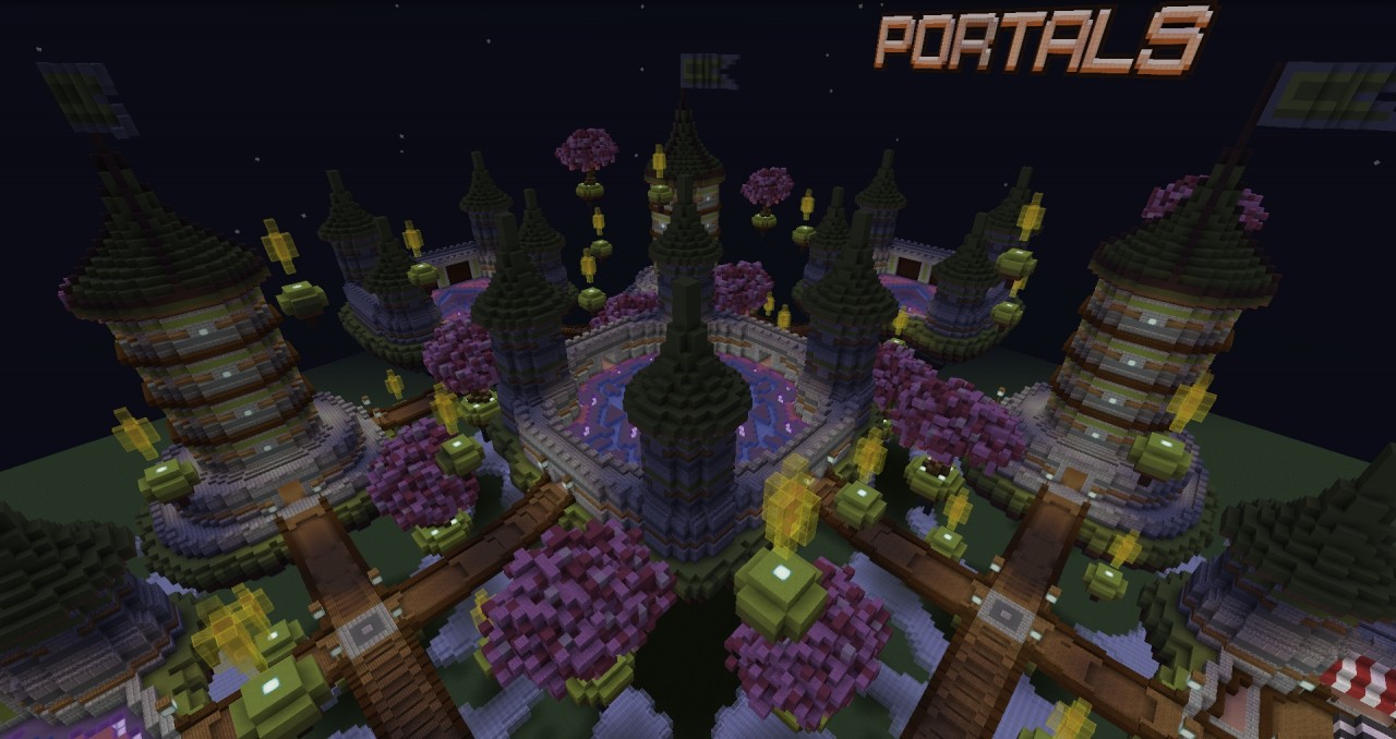 [Server Spawn] Phoenix PVP Factions Floating Islands Spawn Minecraft Map