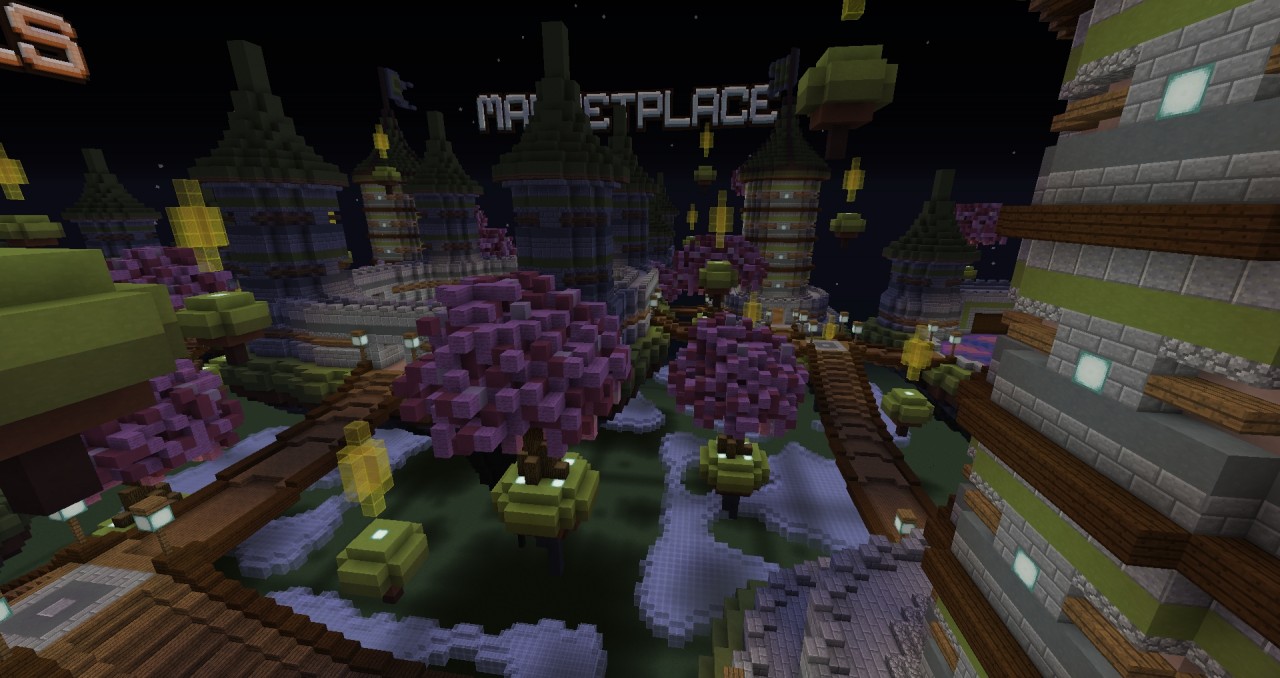[Server Spawn] Phoenix PVP Factions Floating Islands Spawn Minecraft Map
