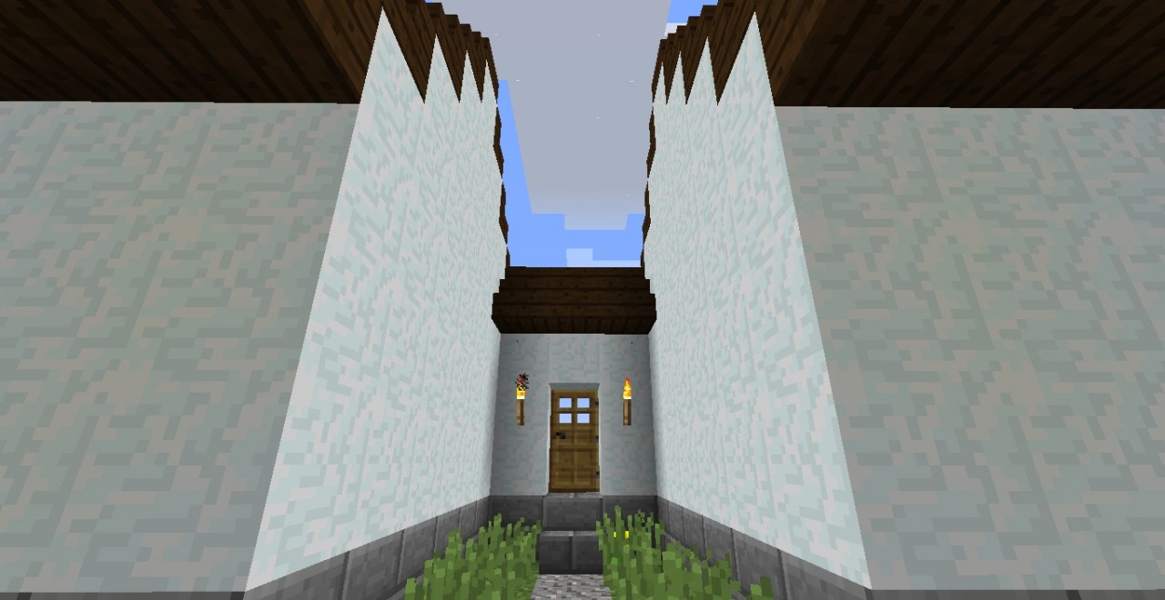 Traditional Chinese Siheyuan House Minecraft Map