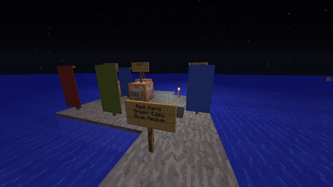 My first adventure map Minecraft Map