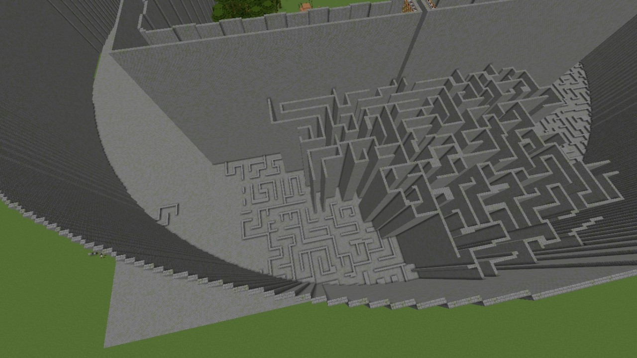 Maze Runner Movie Map Minecraft Map