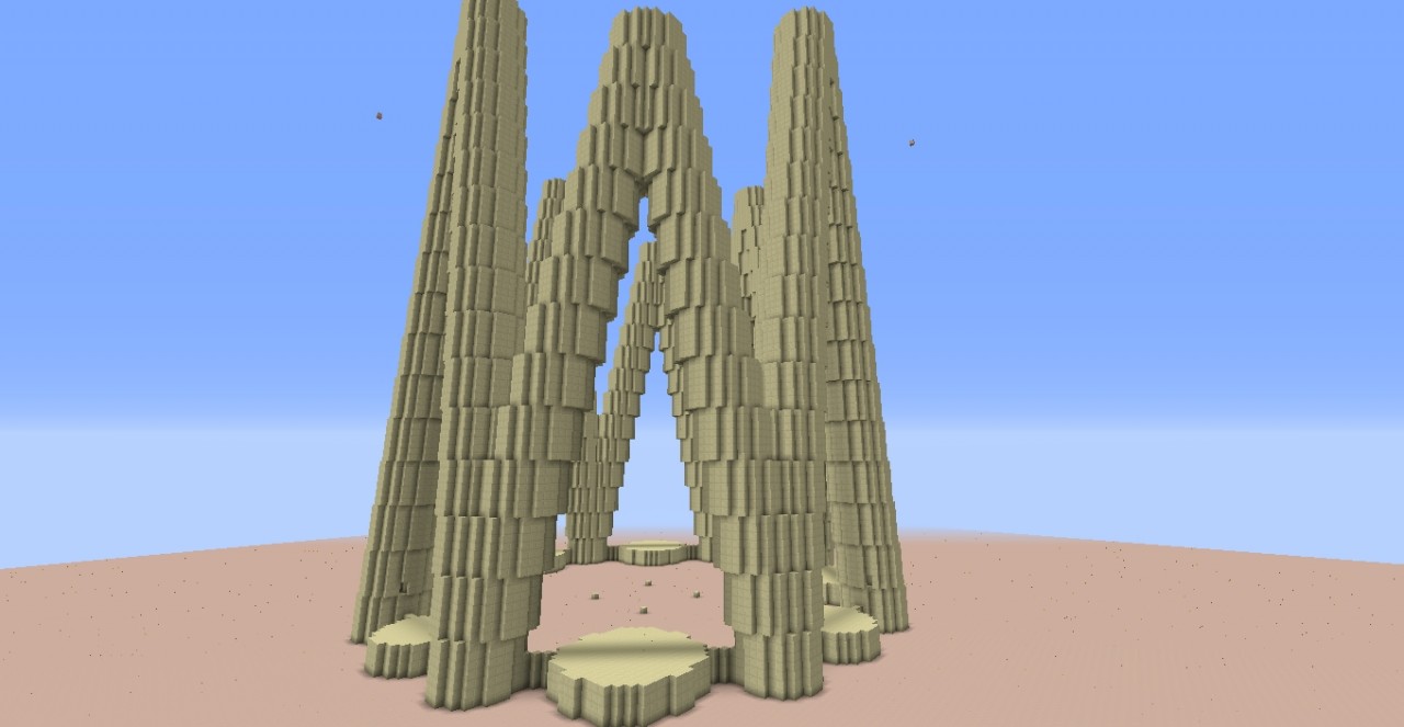 Sandstone Structure Minecraft Project
