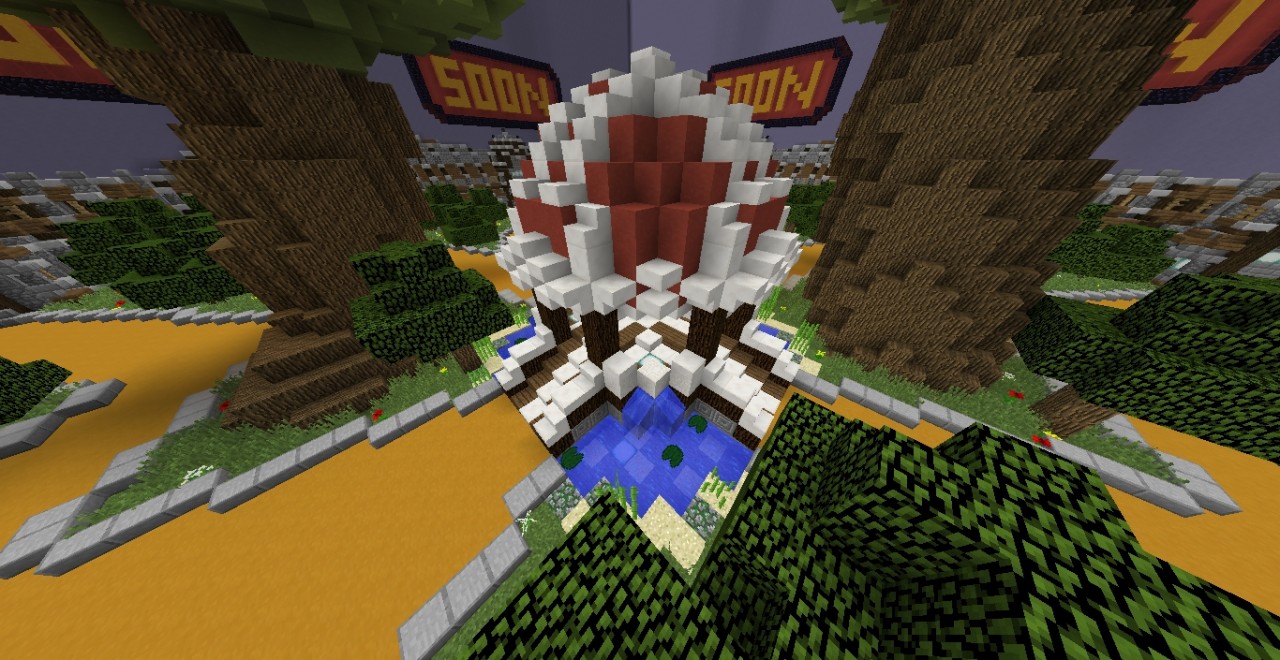 Hub Server Minecraft Map