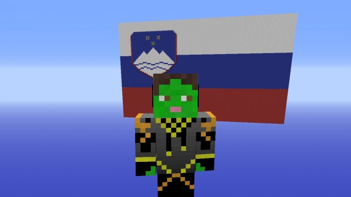 Slovenian Flag Minecraft Map