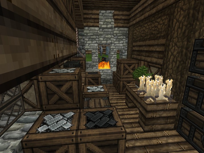Medieval Blacksmith -=- Minecraft Map