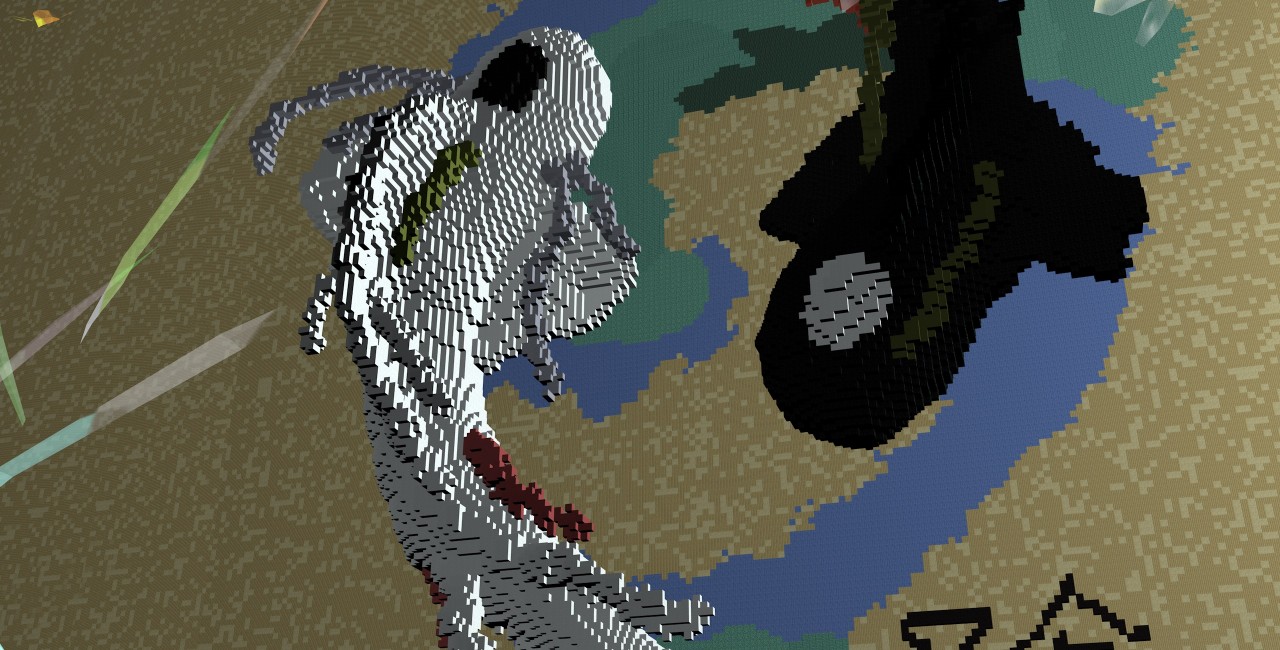 Yin Yang Koi: Creative speed build #2 Minecraft Map