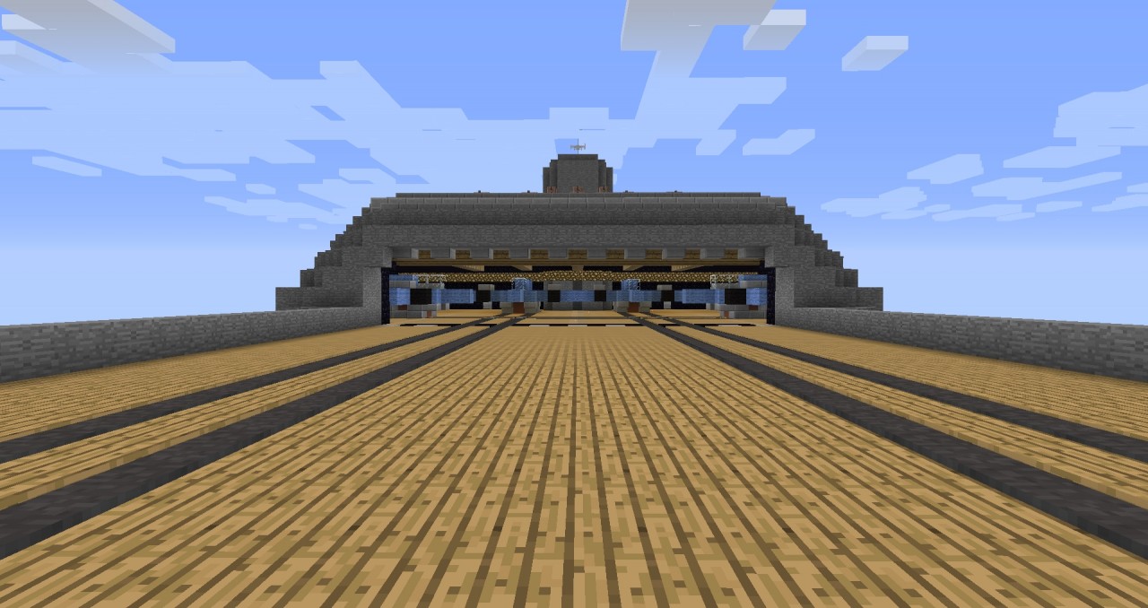 Dreadnaught / Battleship Minecraft Map