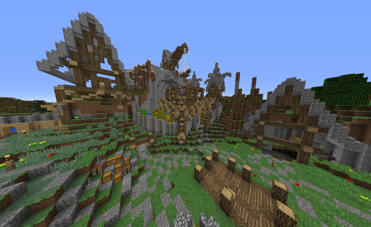 [Part 1] Construction Village Minecraft Map