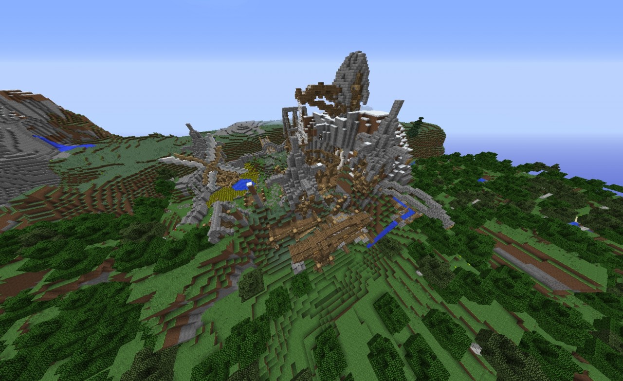 [Part 1] Construction Village Minecraft Map