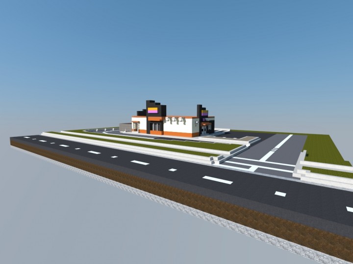 Dunkin' Donuts | Realistic Build Series Minecraft Map
