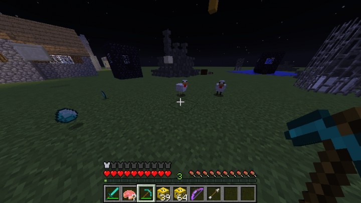 lucky block command Minecraft Map