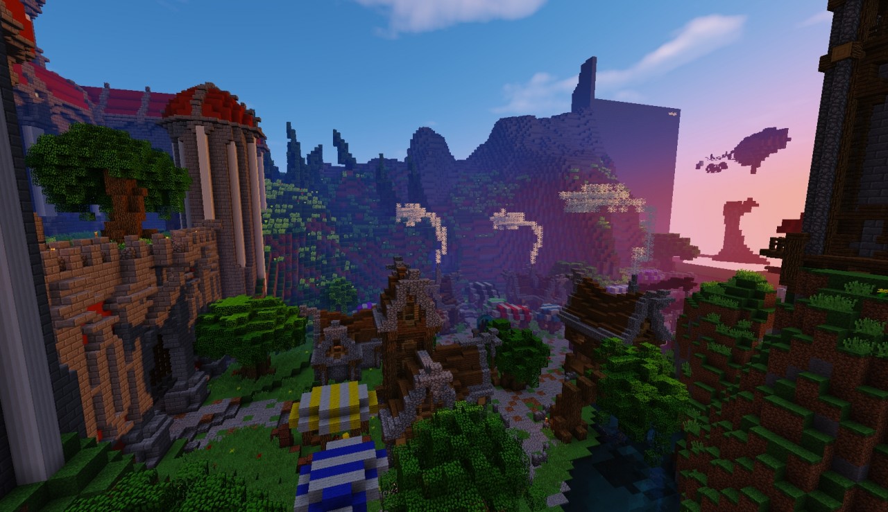 The CubeKrowd Festival Minecraft Map