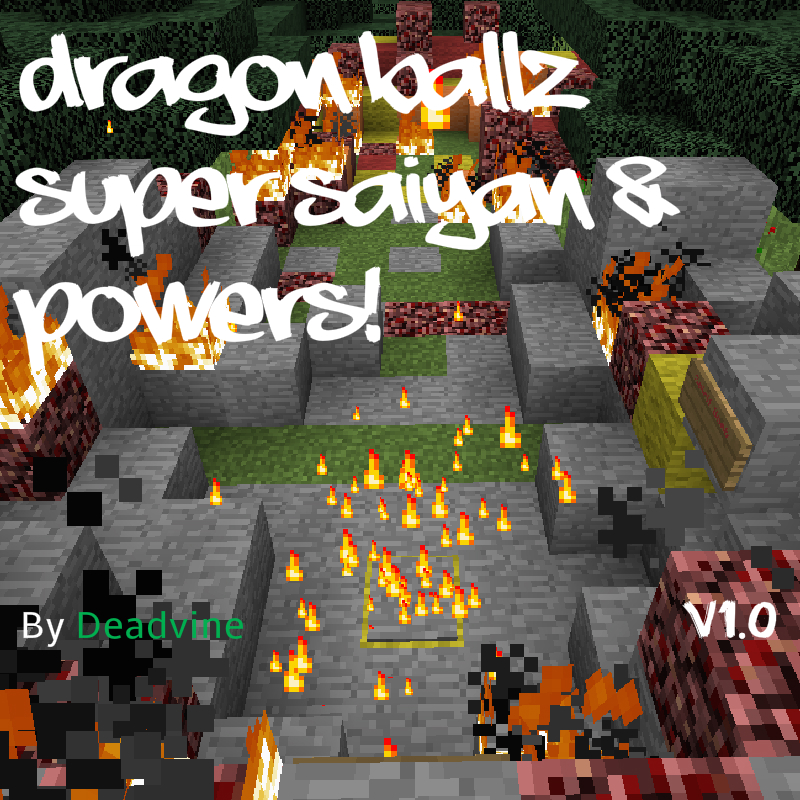 Super Saiyan & Powers V1.0 by Deadvine Minecraft Map
