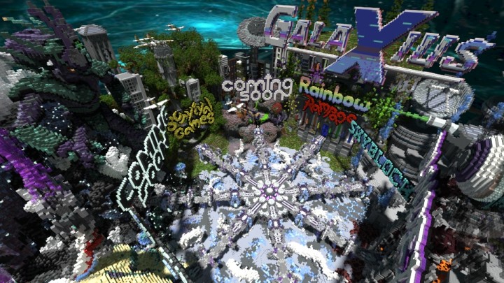 Galaxius Network Hub - MC Architects Union Minecraft Map