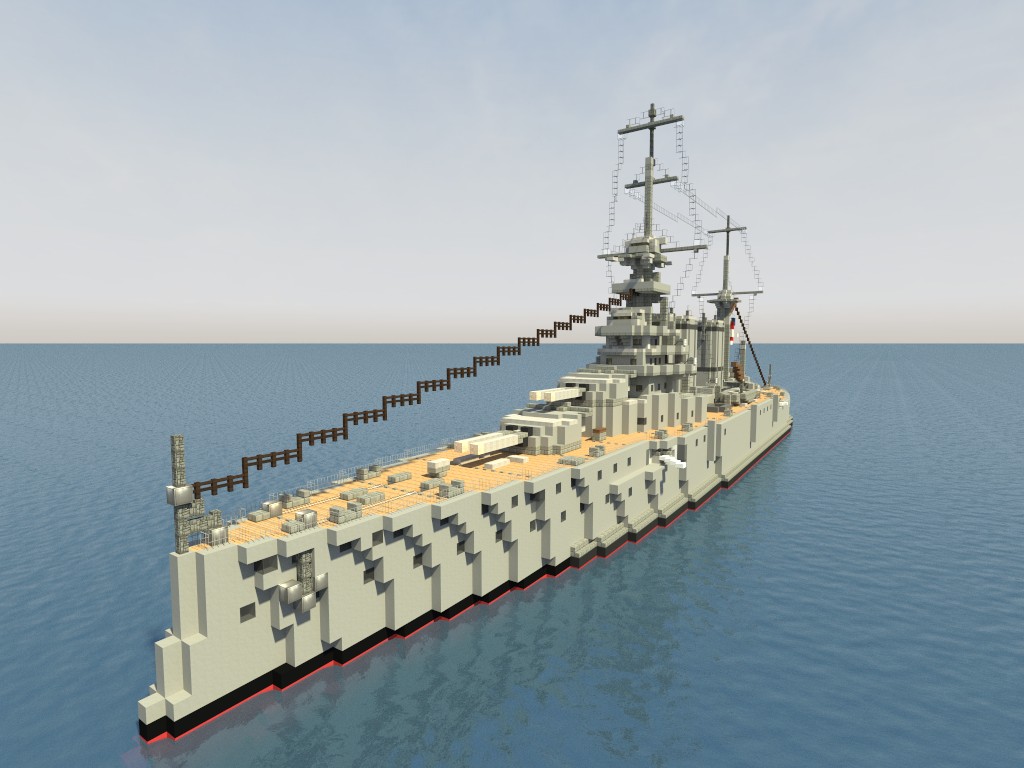HMS Diana - Apollo Class Battlecruiser Minecraft Map