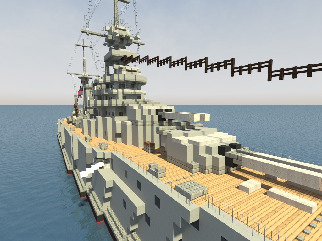 HMS Diana - Apollo Class Battlecruiser Minecraft Map