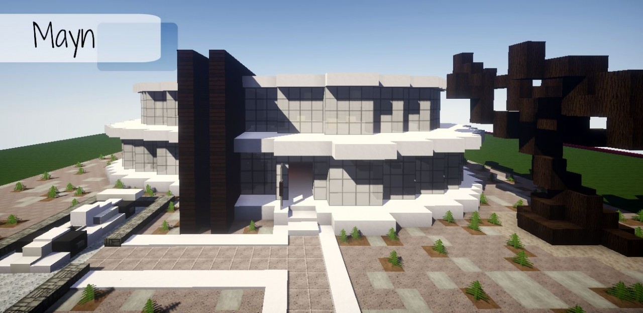 Mayn ~ Modern House Minecraft Map