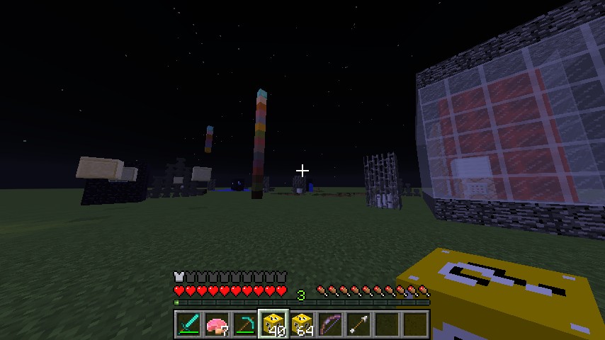 lucky block command Minecraft Map