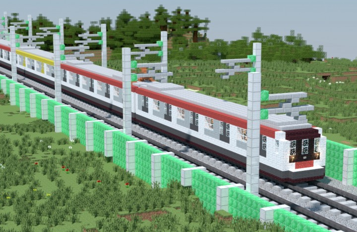 MTR Hong Kong: Hyundai Rotem EMU Minecraft Map