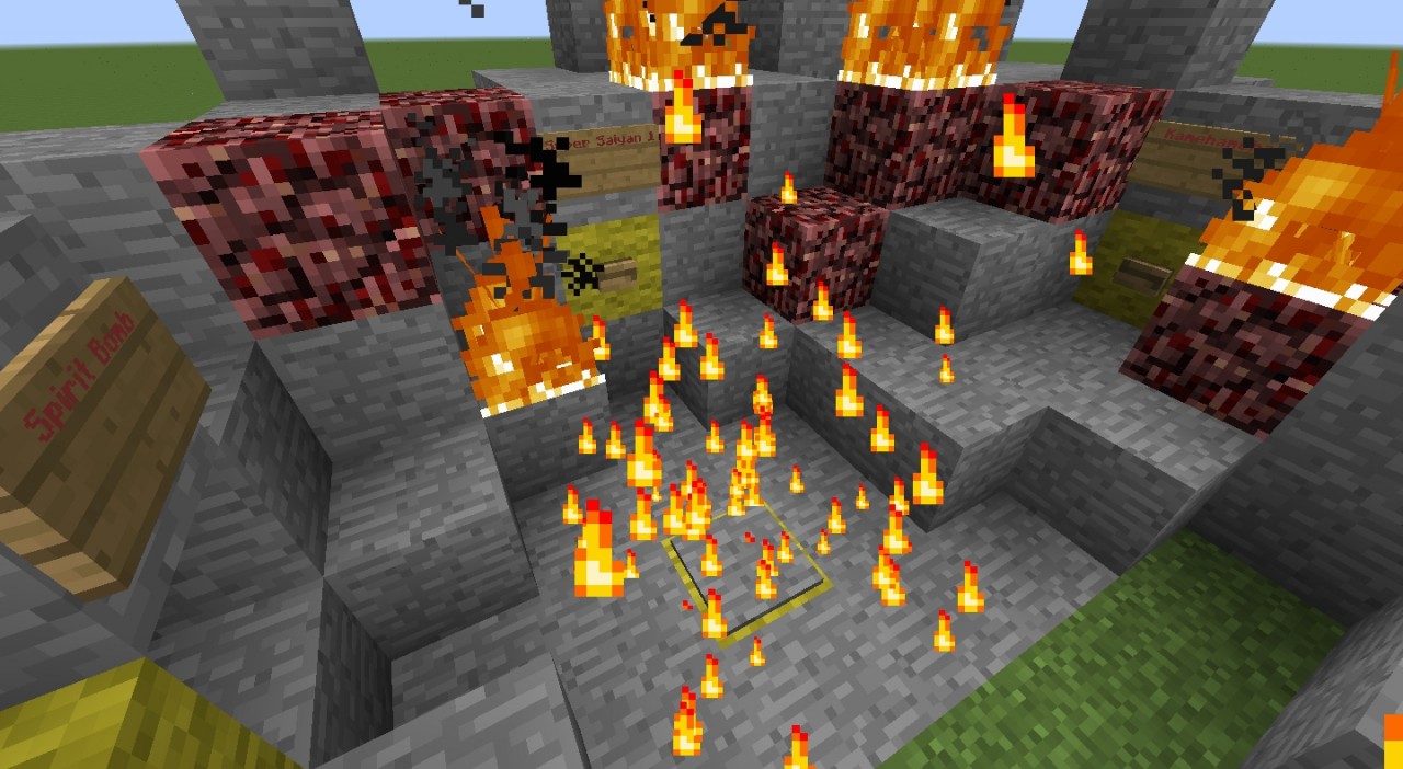 Super Saiyan & Powers V1.0 by Deadvine Minecraft Map