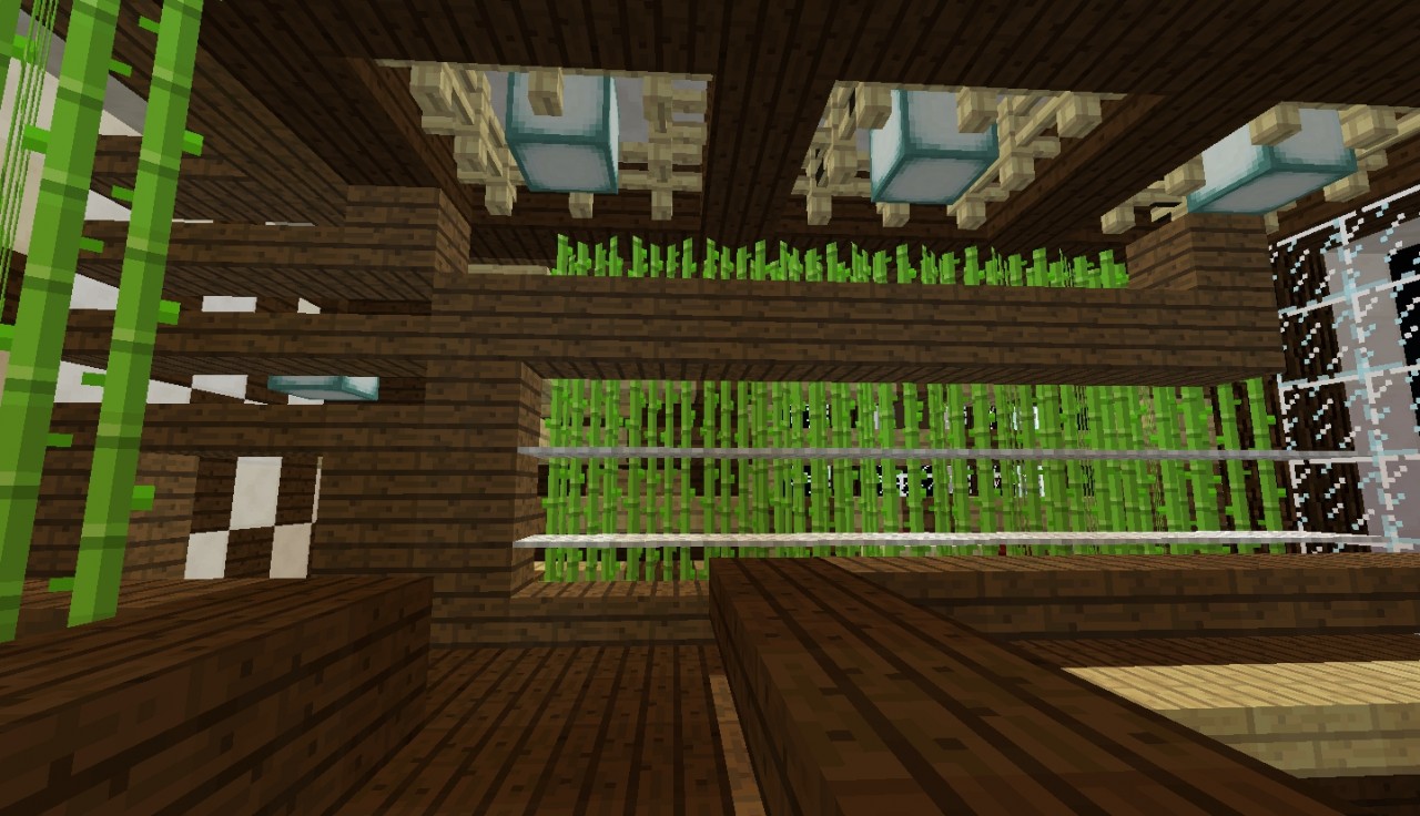 Modern wood loft Minecraft Map