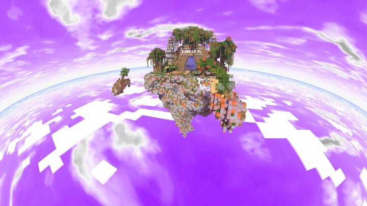 Floating Blitz Games-Lobby [Download] | Almedin_ Minecraft Map