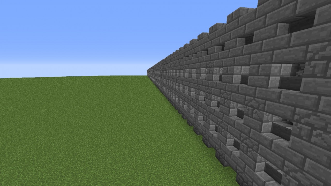 Giant Wall Minecraft Map
