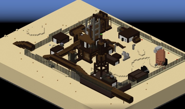 MW2 RUST 1:1 Map [] By Craft Minecraft Map