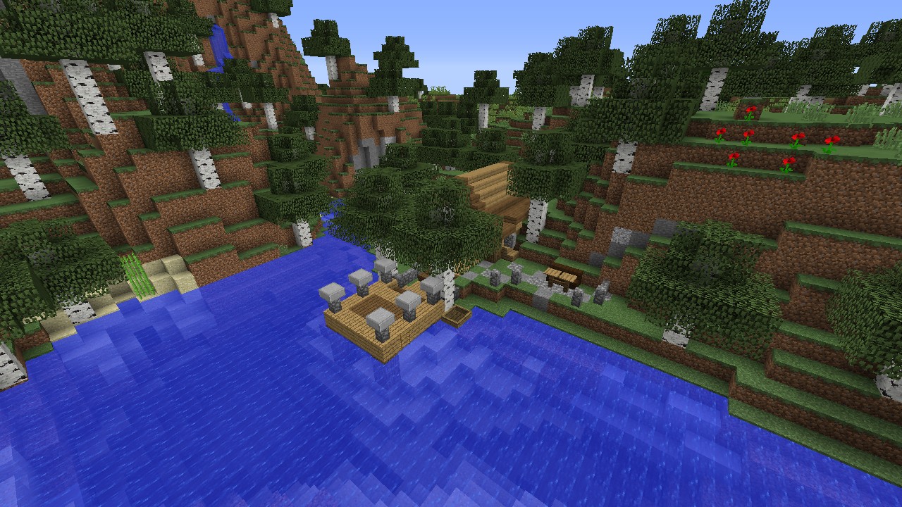 Small Cottage by the River Minecraft Map