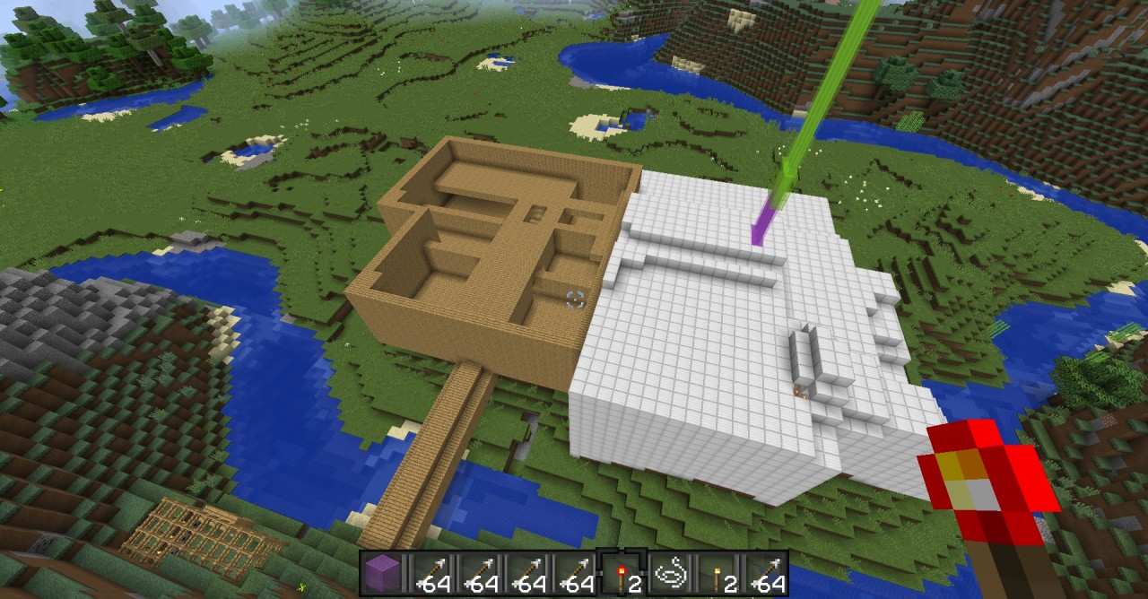 Laser Security Base Minecraft Map