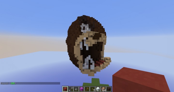 looney tunes character - TAZ [organic] Minecraft Map