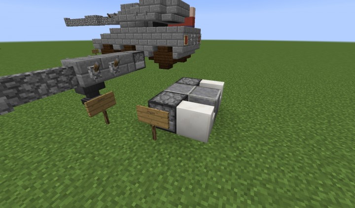 Very cool tank Minecraft Map