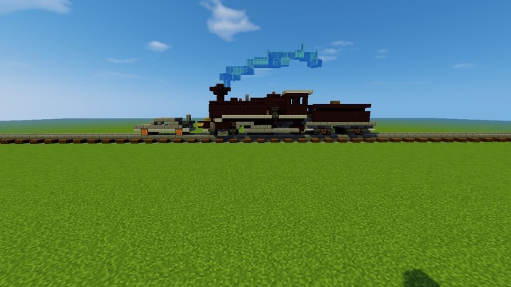 Back to the Future train Minecraft Map
