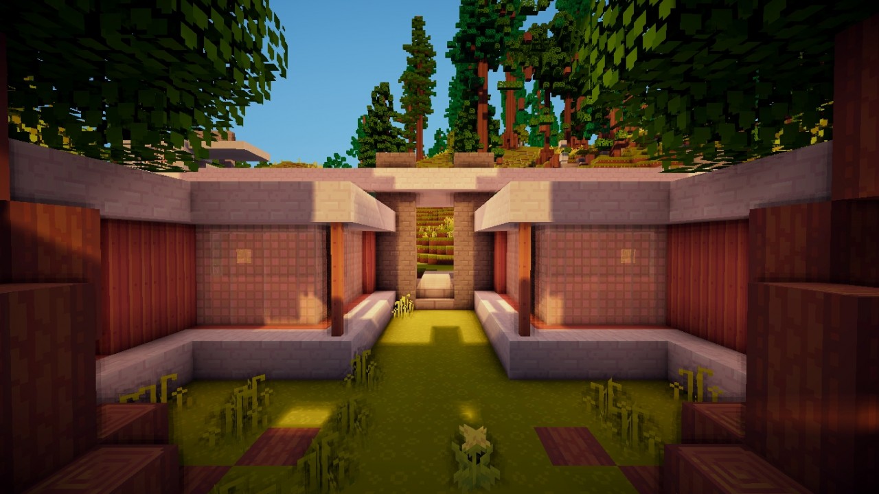 The Lobby- a quite modern mansion Minecraft Map