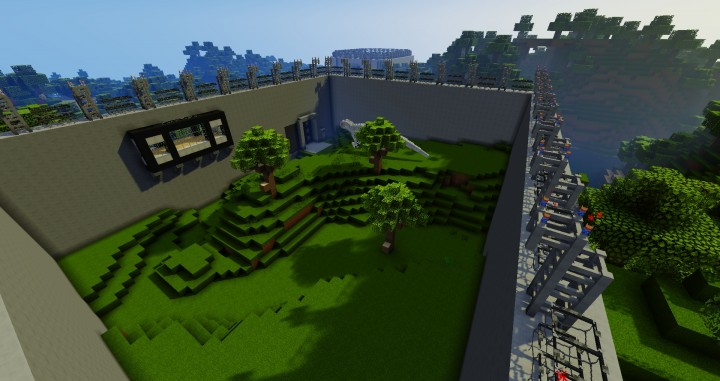 Jurassic World Minecraft Map