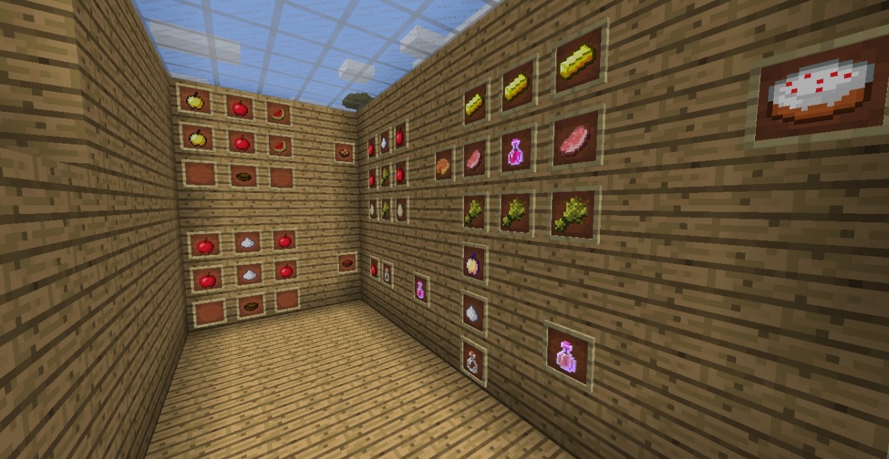 More foods in Minecraft [15w36d] Minecraft Map