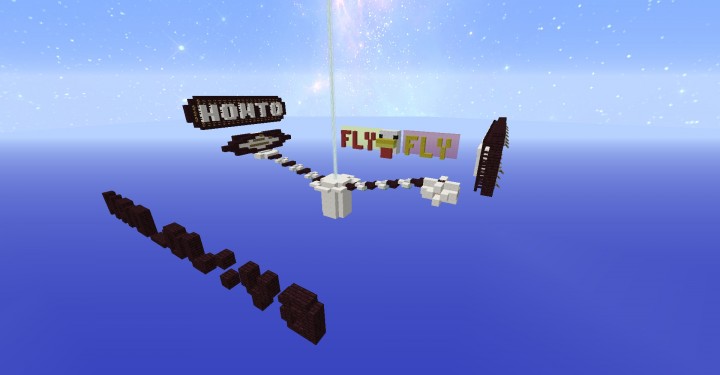 Fly, Chicken, Fly! Minecraft Map