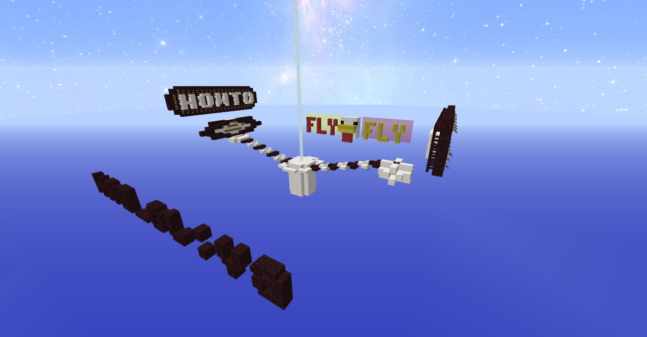 Fly, Chicken, Fly! Minecraft Map